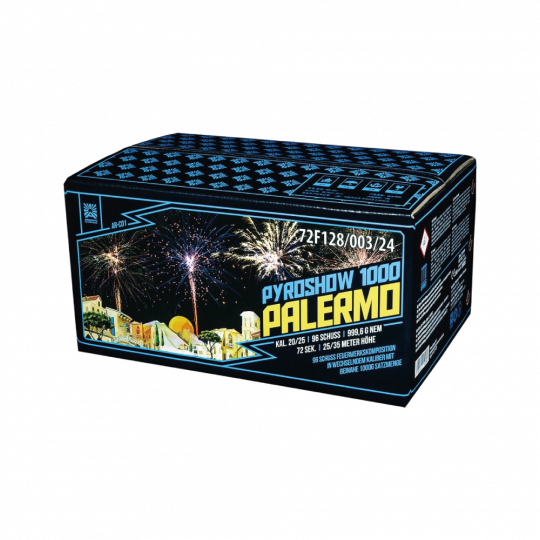 Pyroshow 1000-A Palermo | Vuurwerk Duitsland